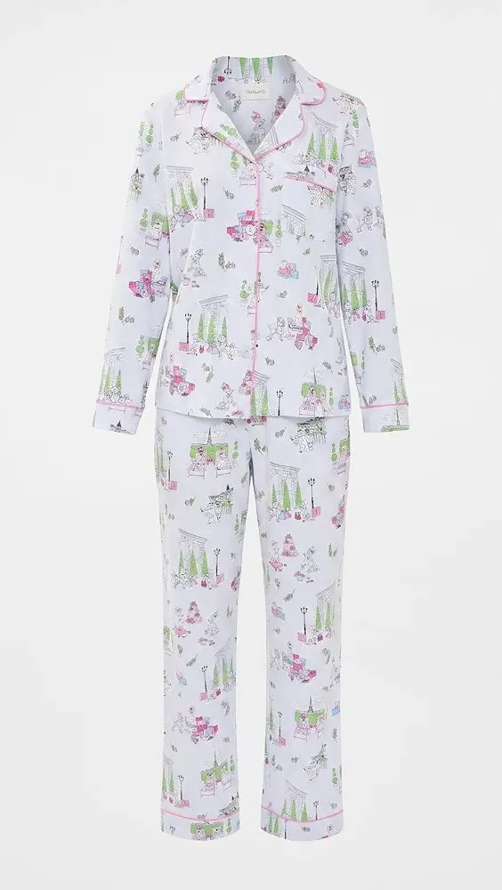 BEDHEAD PAJAMAS Classic Stretch Jersey Pajama Set