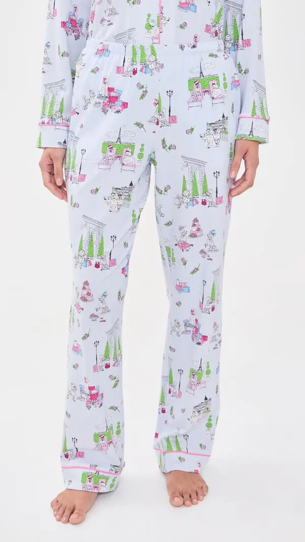 BEDHEAD PAJAMAS Classic Stretch Jersey Pajama Set - Belle Vie