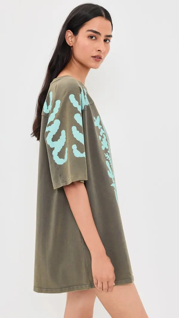 CIAO CIAO VACATION Coral Reef Graphic Tee Dress