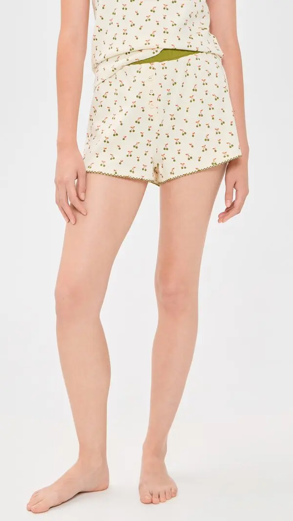 Morgan Lane Tate Shorts - Fig Print