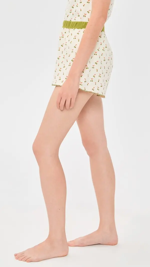Morgan Lane Tate Shorts - Fig Print
