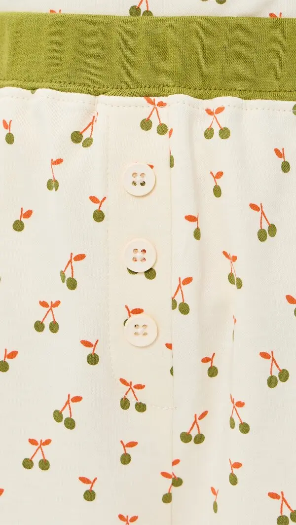 Morgan Lane Tate Shorts - Fig Print