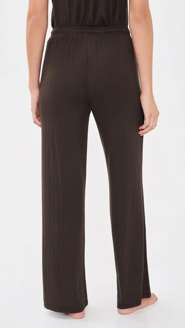 Honeydew Intimates Cloud Ribbed Drawstring Wide Leg Pajama Pants