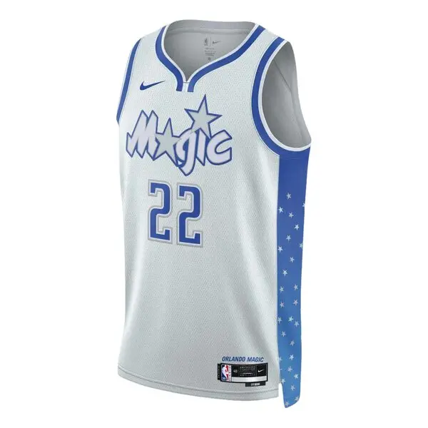 Nike Nba Franz Wagner Orlando Magic City Edition Swingman Jersey - Pure Platinum