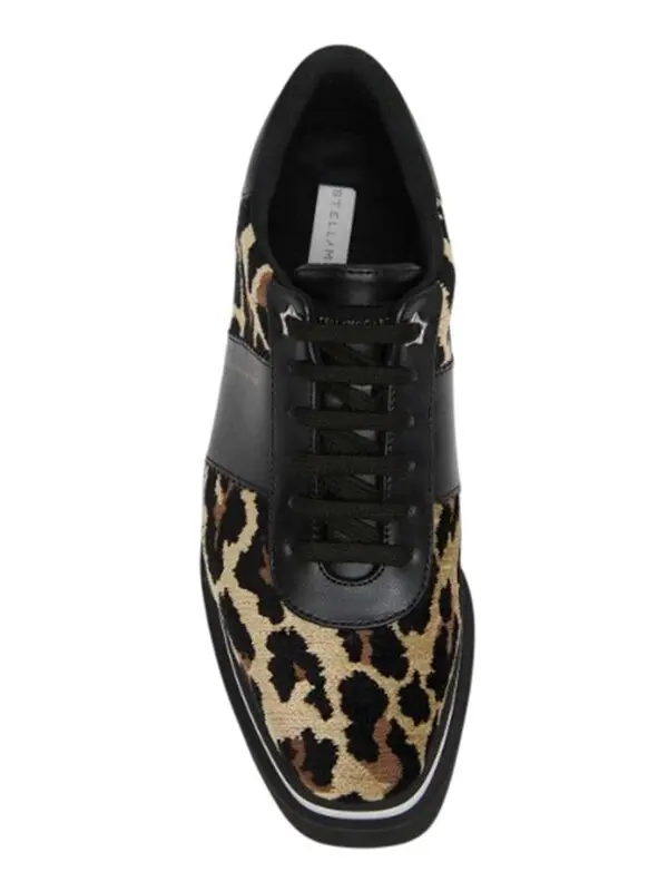 Stella McCartney Elyse Alter Mat Wedge In Shaggy Deer