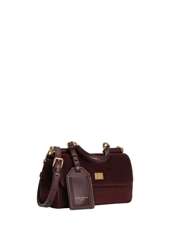 Dolce & Gabbana My Sicily Mini Handbag In Split Leather