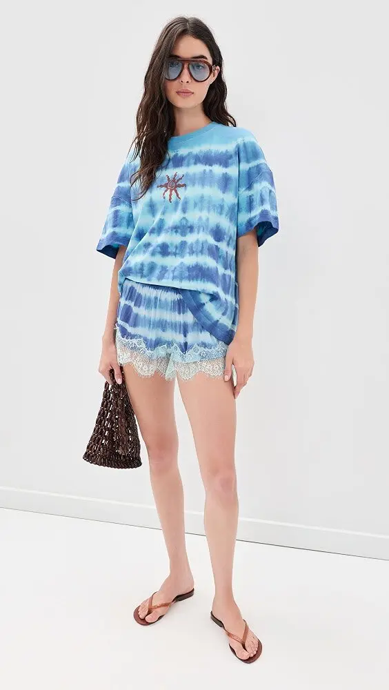 CIAO CIAO VACATION Curacao Tie-dye Tee