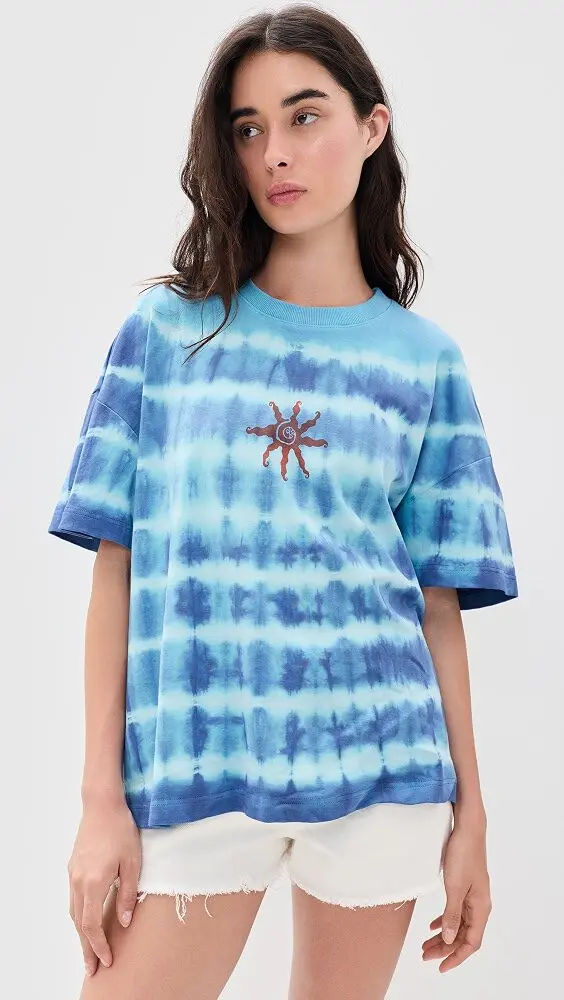 CIAO CIAO VACATION Curacao Tie-dye Tee