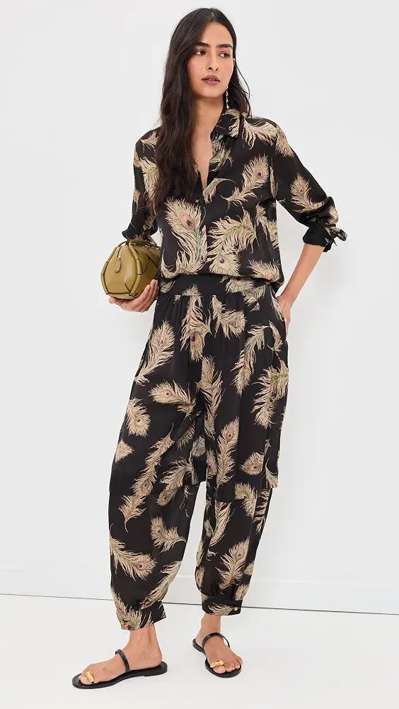 Zimmermann Valiant Silk Button Down Shirt