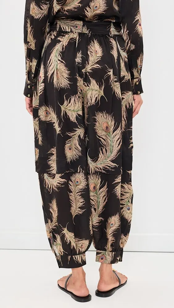 Zimmermann Valiant Silk Balloon Pants