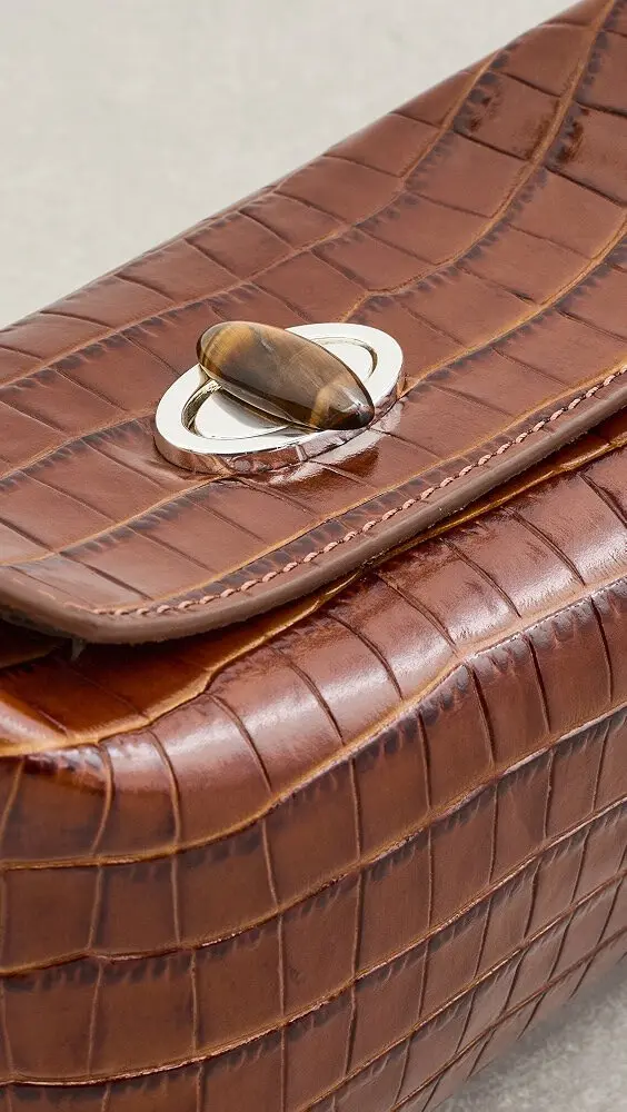Christopher Esber Turnlock Embossed Mini Bag
