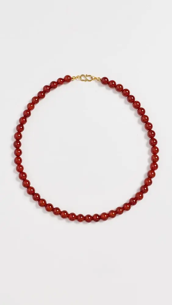HEAVEN MAYHEM Sol Necklace - Red