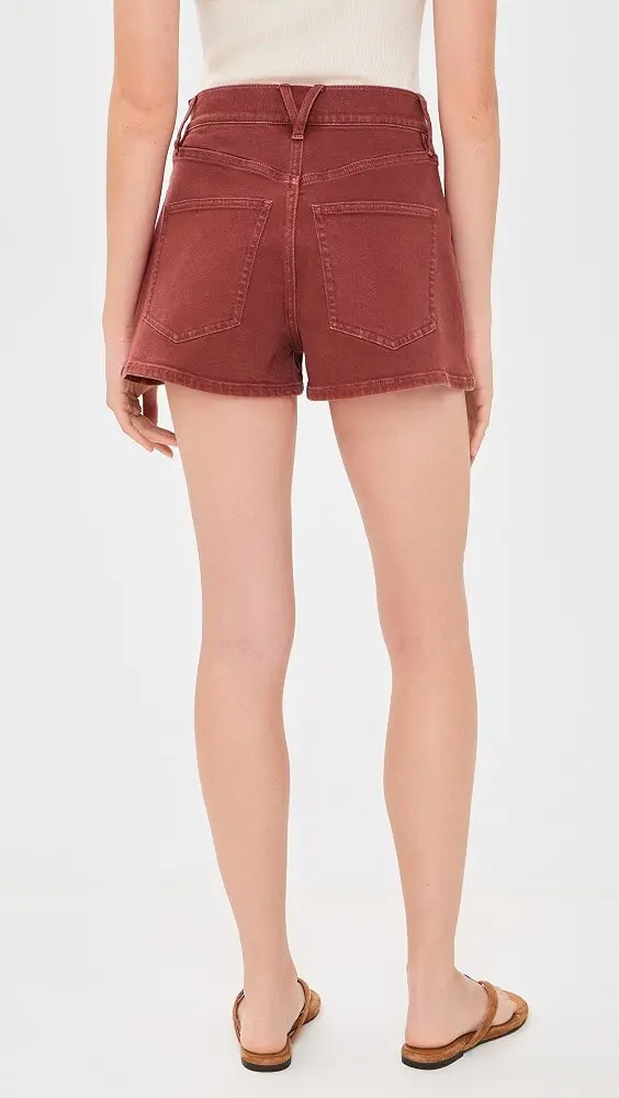 Veronica Beard Elijah Shorts With Patch Pockets