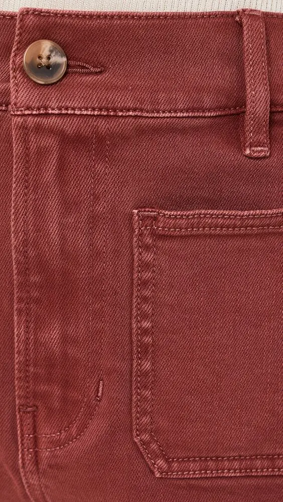 Veronica Beard Elijah Shorts With Patch Pockets