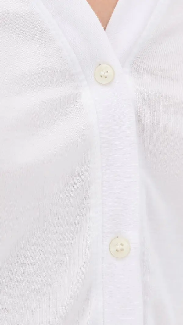ASHER Chelsea Cardigan - White