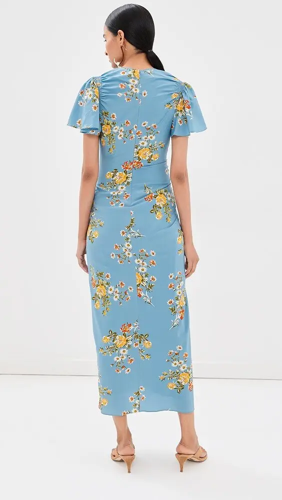 Veronica Beard Midi Huntleigh Dress