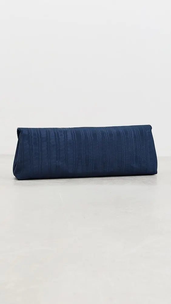 Christopher Esber Buki Moire Clutch - Ink