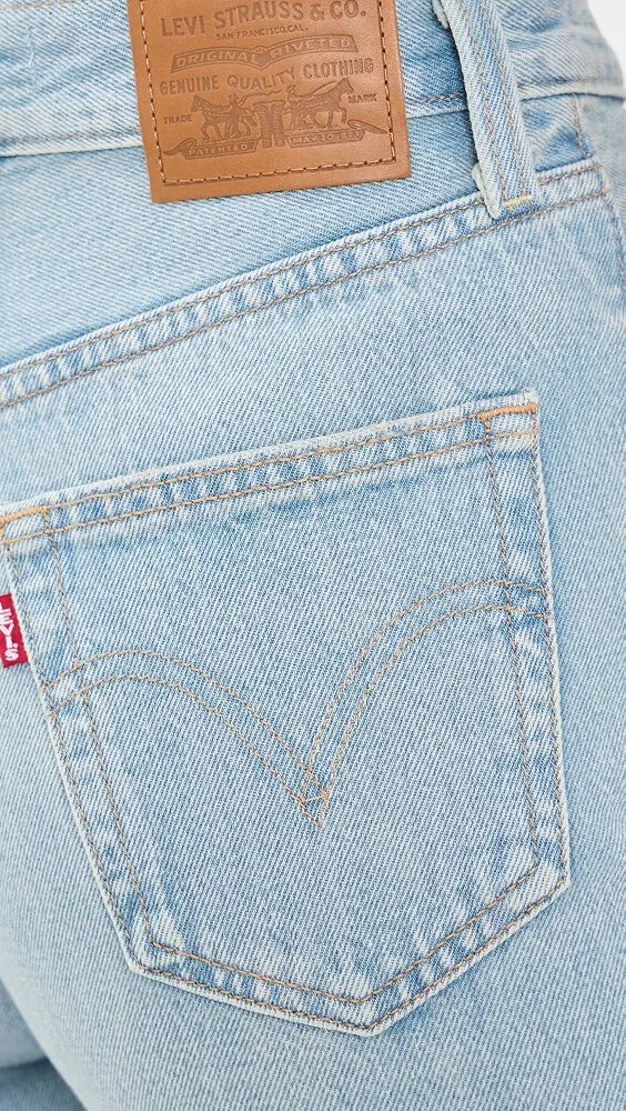 LEVI'S Ribcage Wide Jeans