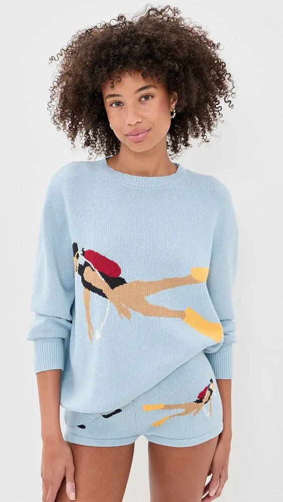 YELLOW THE LABEL Diver Cotton Pullover