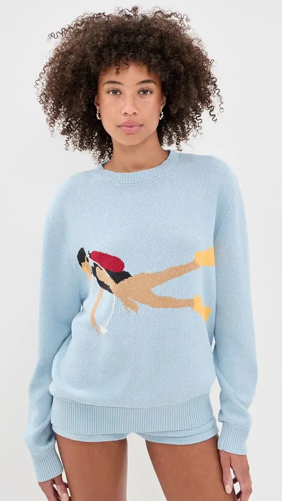 YELLOW THE LABEL Diver Cotton Pullover