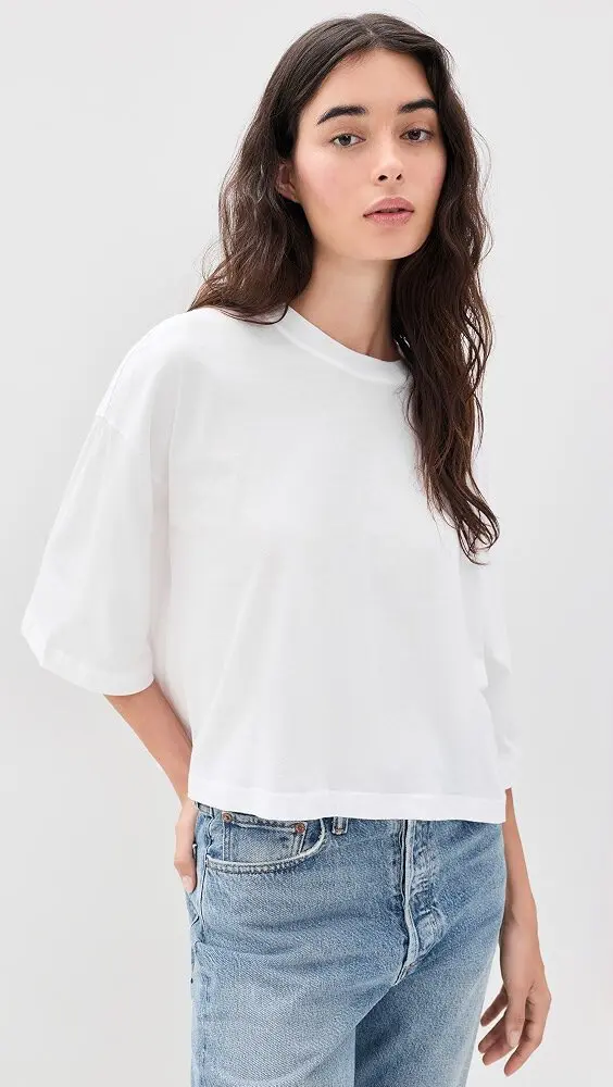 FAVORITE DAUGHTER The Over It Tee - White