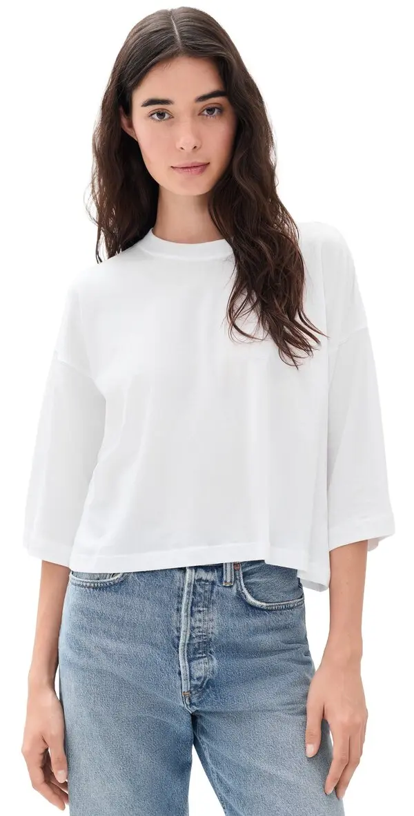 FAVORITE DAUGHTER The Over It Tee - White