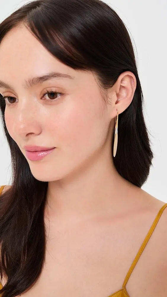 JENNIFER FISHER Short Feather Earrings