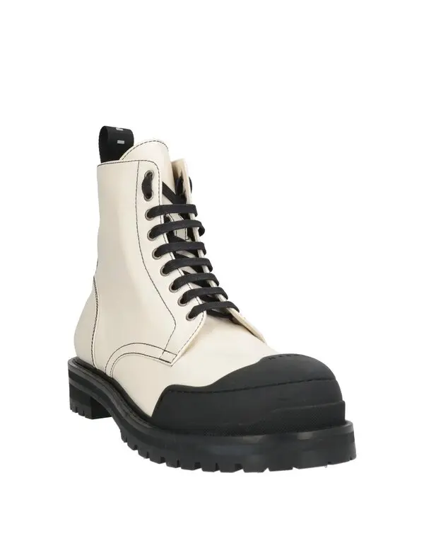 Marni Ankle Boots Size Leather - White