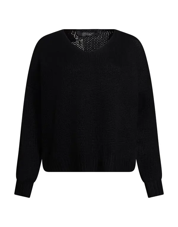 ARAGONA Sweater Midnight Size Cashmere - Black