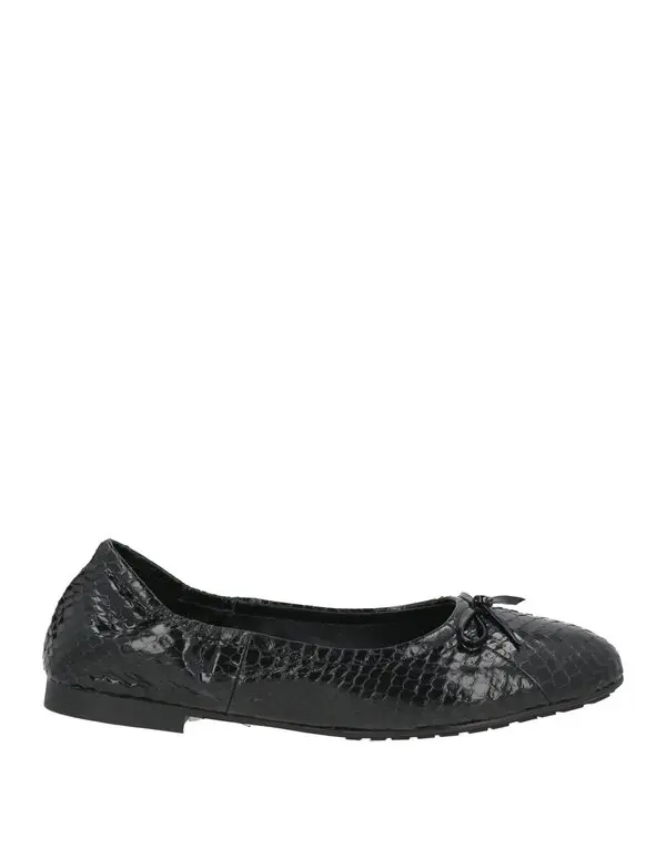 SEBAS. Ballet Flats Size Leather - Black