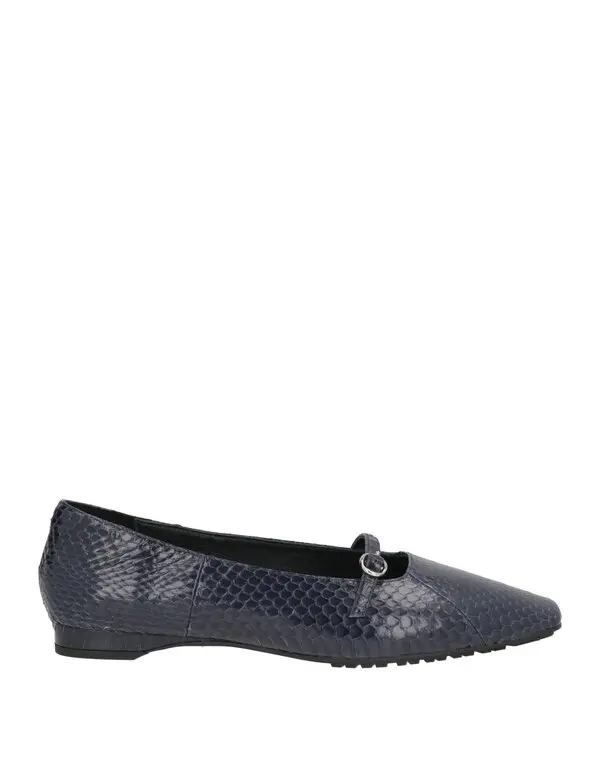 SEBAS. Ballet Flats Size Leather - Blue