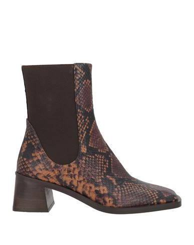 ZINDA Ankle Boots Chocolate Size Leather