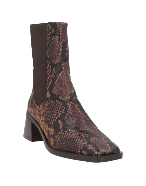 ZINDA Ankle Boots Chocolate Size Leather