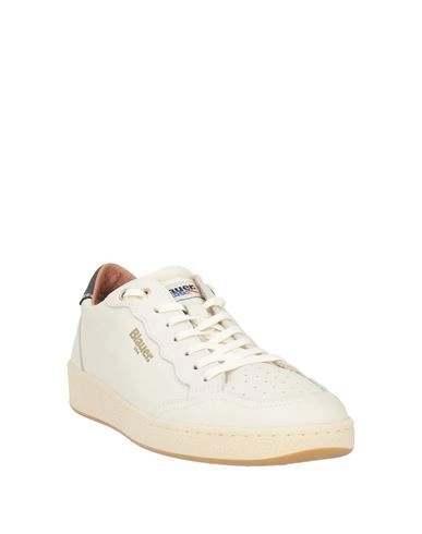 BLAUER. Low-top Leather And Textile Sneakers