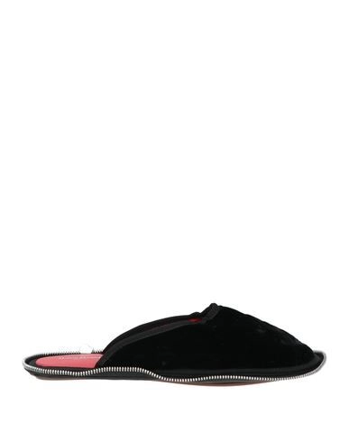 MAISON MARGIELA House Slipper Size Textile Fibers - Black