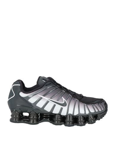Nike Shox Tl Fade Sneakers In Textile Fibers - Black