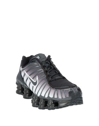 Nike Shox Tl Fade Sneakers In Textile Fibers - Black