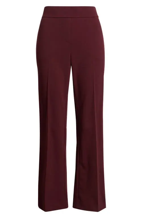 Anne Klein Pull-on Straight Leg Trouser Pants
