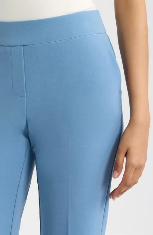 Anne Klein Pull-on Straight Leg Trouser Pants