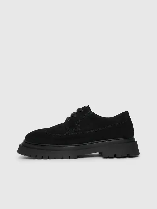 Manière De Voir Rennes Suede Derby Shoe