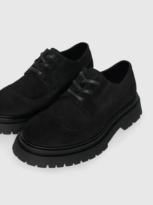 Manière De Voir Rennes Suede Derby Shoe