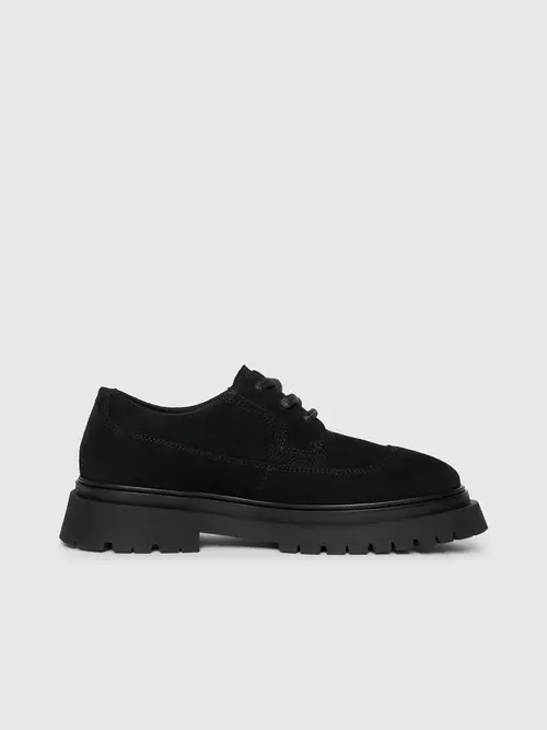 Manière De Voir Rennes Suede Derby Shoe