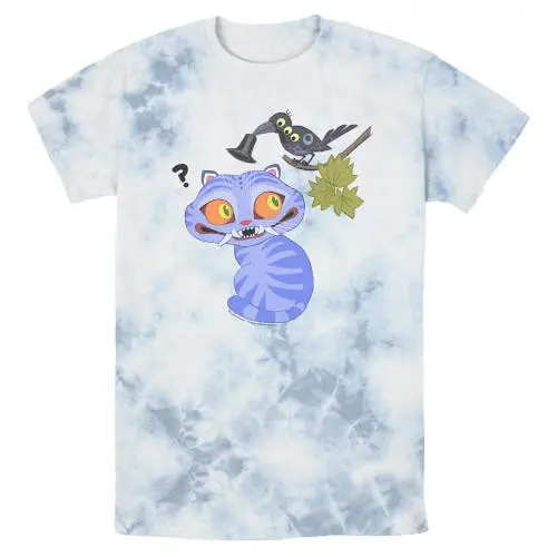 KPOP DEMON HUNTERS Derpy And Magpie T Shirt - White/blue