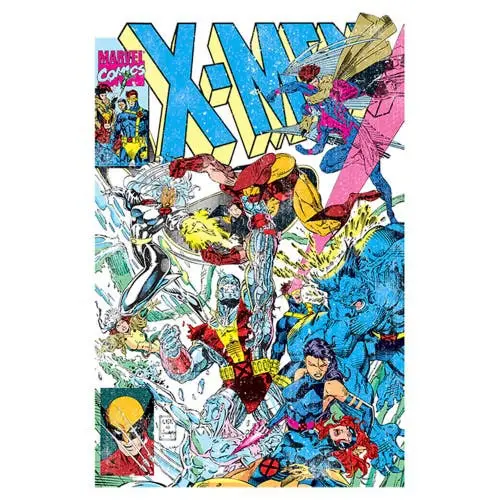 MARVEL: X-MEN Marvel X-men Comic Cover Graphic T-shirt