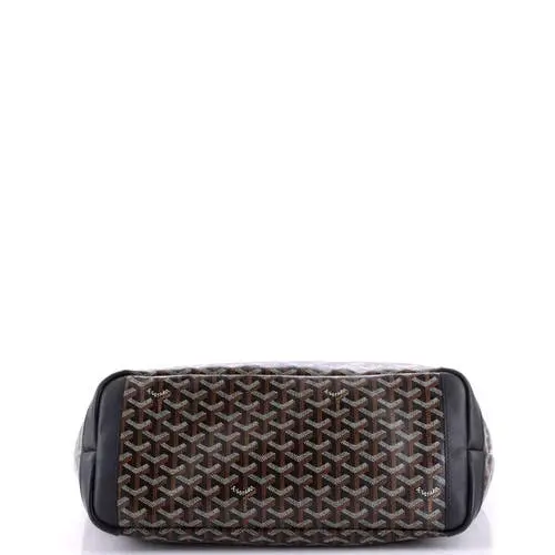 Goyard Artois Tote Coated Canvas Mm - Black