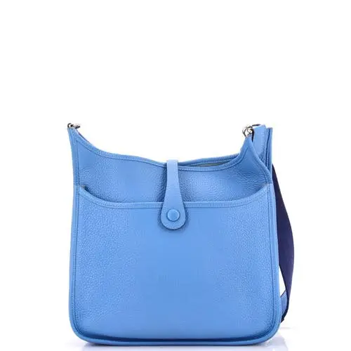Hermès Evelyne Bag Gen Iii Clemence Pm - Blue