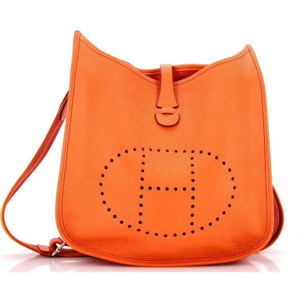 Hermès Evelyne Bag Gen Iii Clemence Pm - Orange