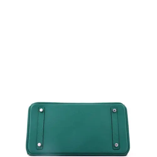 Hermès Birkin Handbag Epsom With Palladium Hardware 30 - Green
