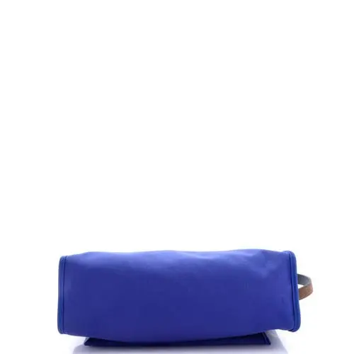 Hermès Herbag Zip Leather And Toile 31