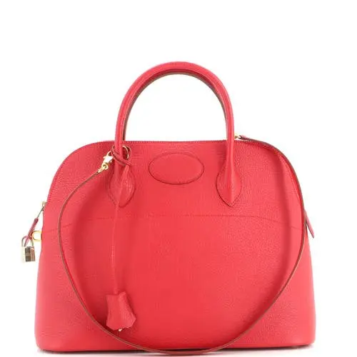 Hermès Bolide Bag Fjord 35 - Red